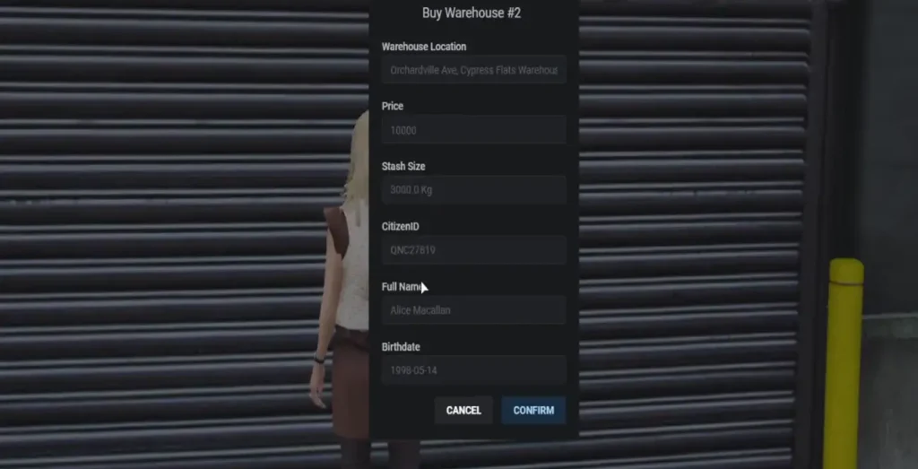 Warehouse System [QB] - Fivem store